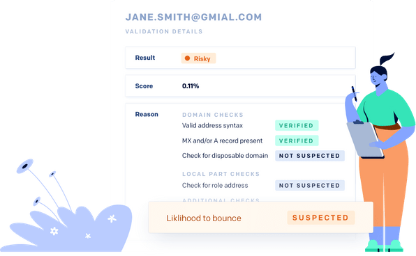 email validation api - MailValidation.io
